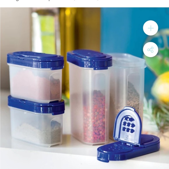 Tupperware | Kitchen | Tupperware Modular Mates Spice Container Seals ...